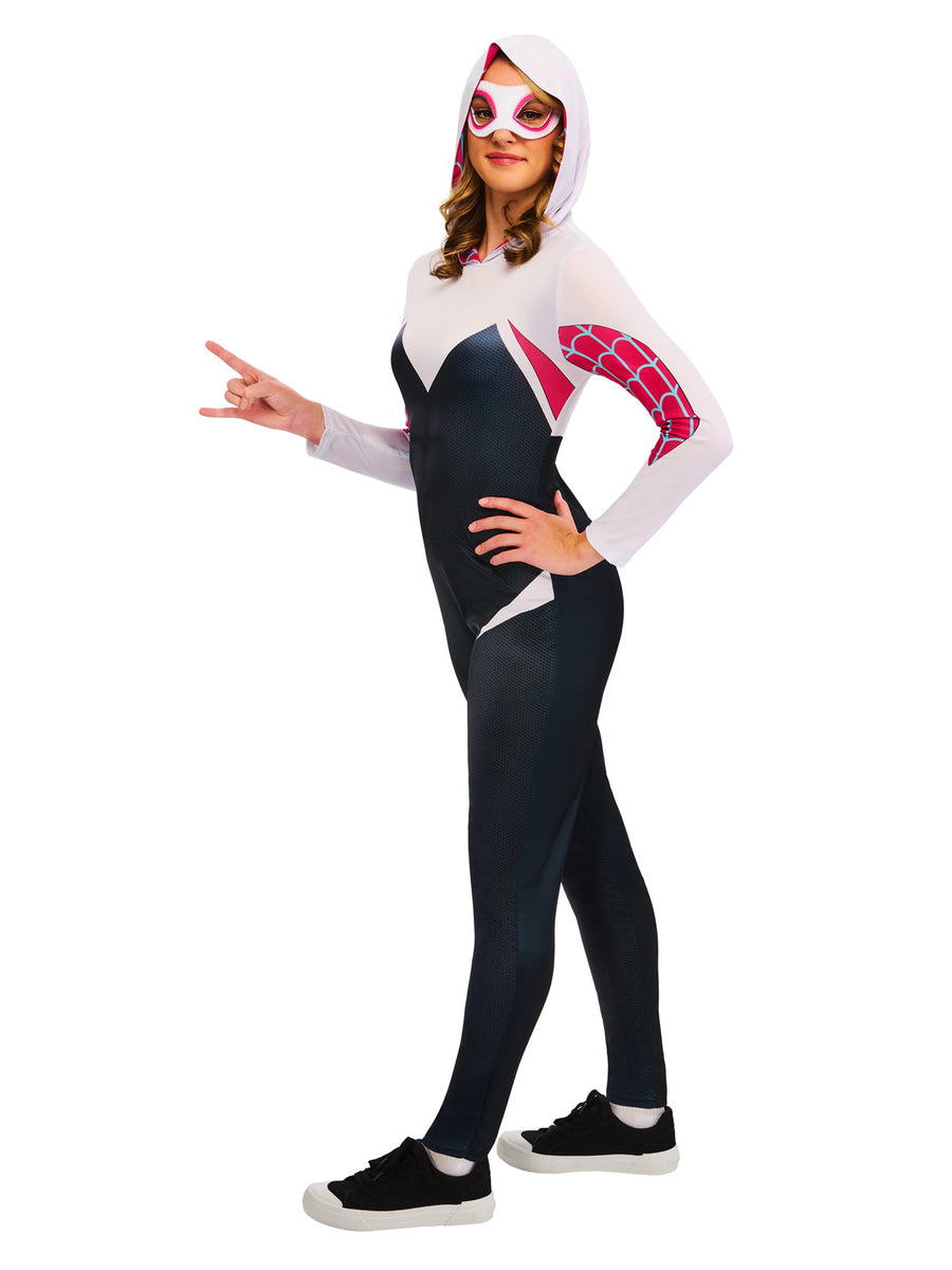 Women’s Ghost Spider Costume – Spider-Gwen Jumpsuit AU – Kids Book Week ...