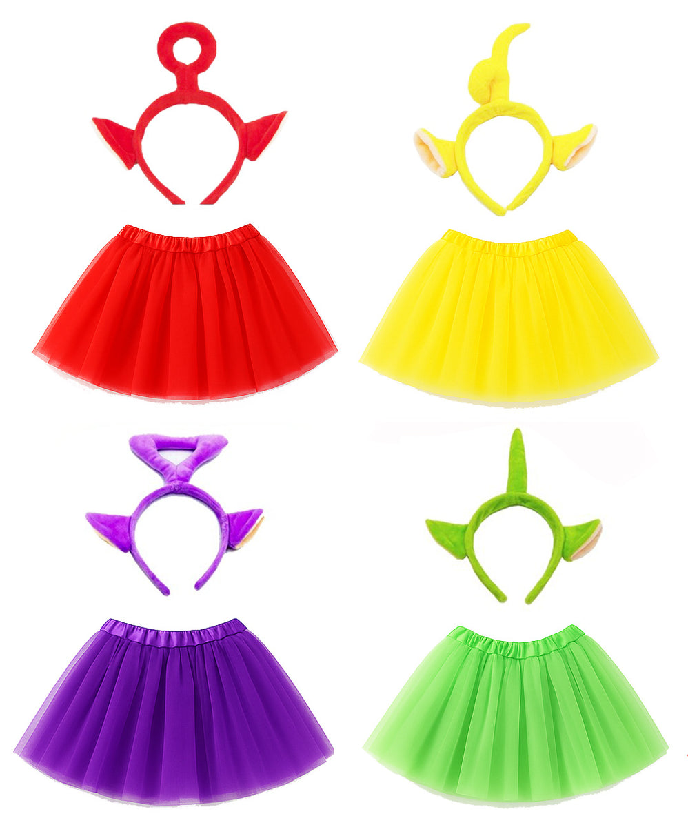 Kids Teletubbies Headpiece with Tutu Costume Accessory – Kids Book Week ...