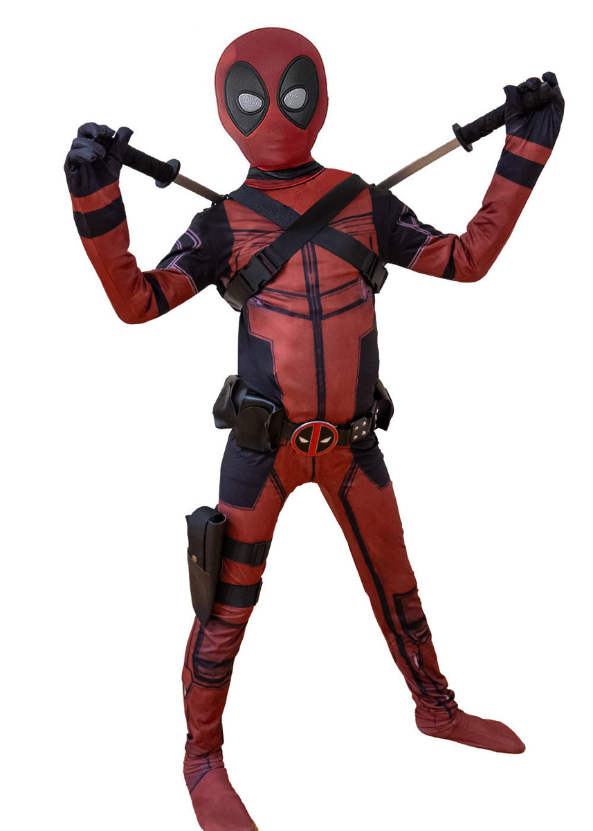 Kids Deluxe Deadpool Hero Costume – Kids Book Week Costumes