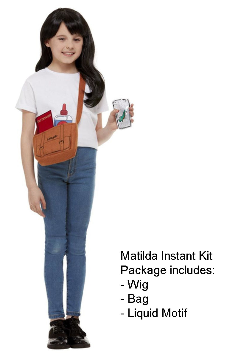 Brown Roald Dahl Matilda Instant Kit – Kids Book Week Costumes